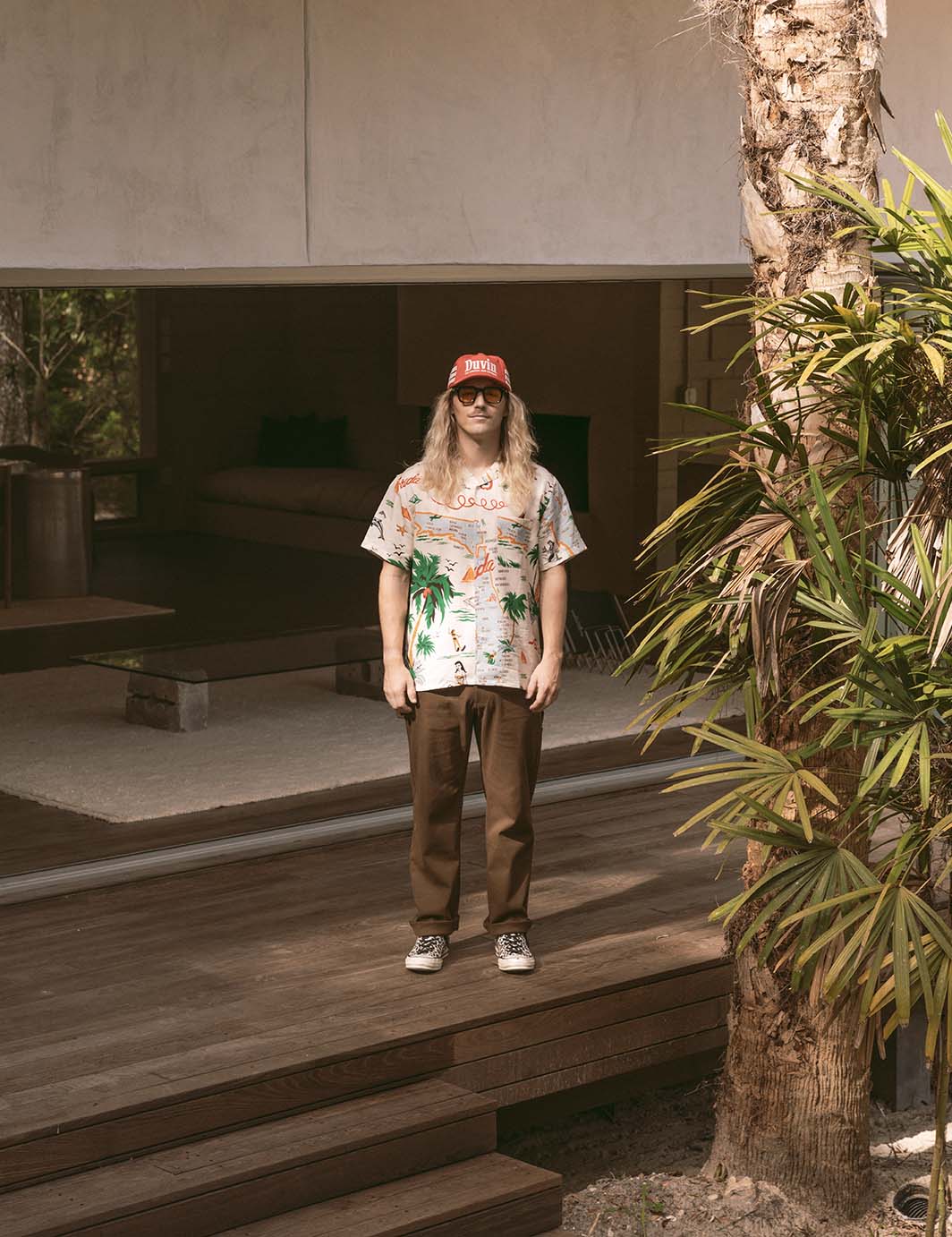 Florida Buttonup | Men's Hawaiian Style Buttonup Cabana Shirt| Duvin ...