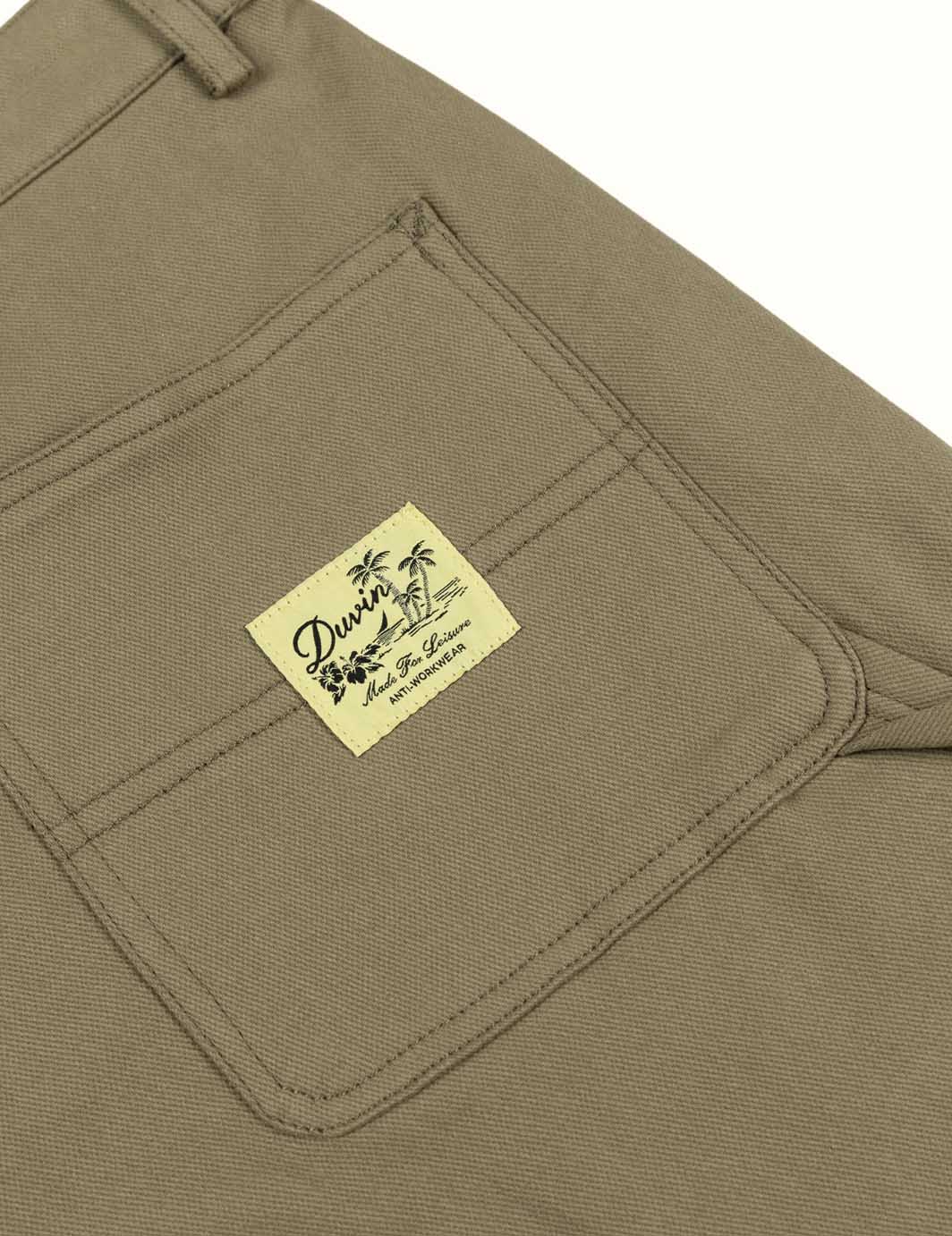 Loose Workwear Pant Army | Duvin Design Co.